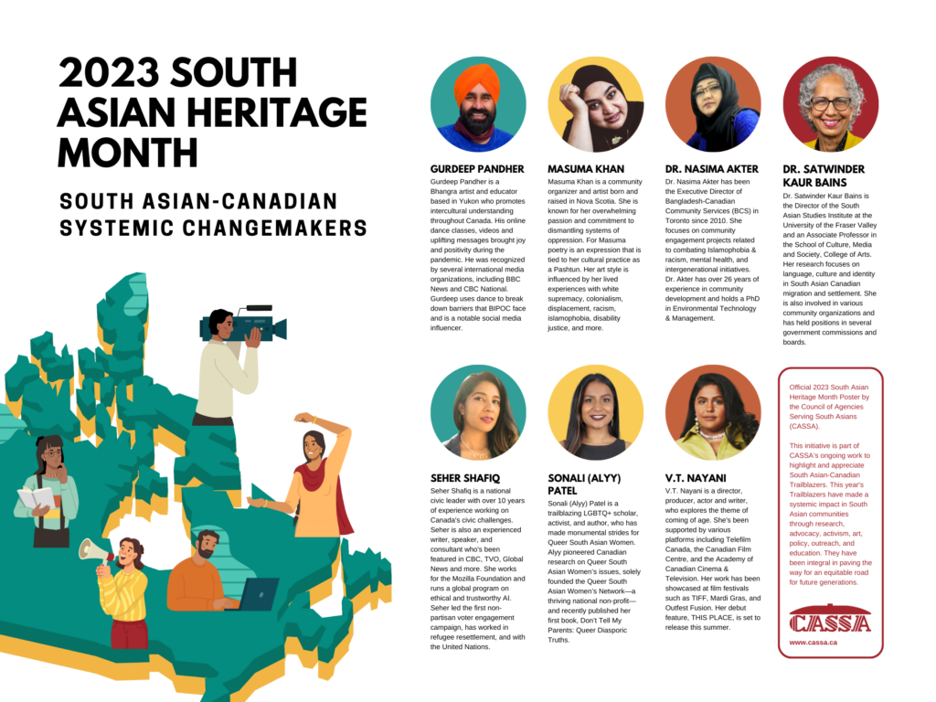 South Asian Heritage Month Campaigns - CASSA
